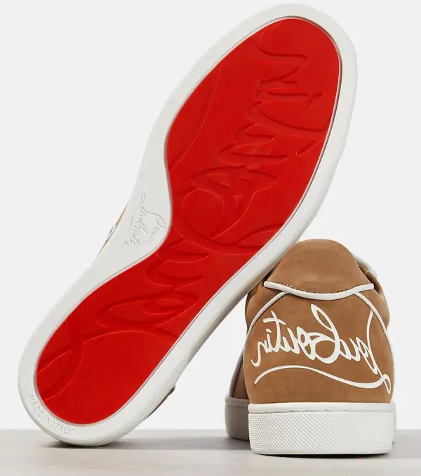 CHRISTIAN LOUBOUTIN Fun Viera Leather Sneakers