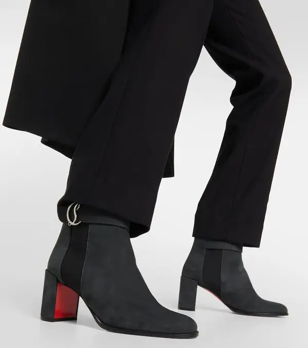 CHRISTIAN LOUBOUTIN Cl Chelsea Booty Ankle Boots