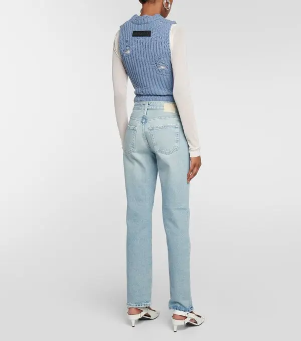 Ag Remy Low-rise Straight Leg Jeans