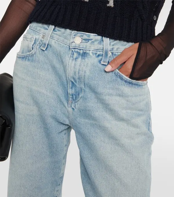 Ag Remy Low-rise Straight Jeans