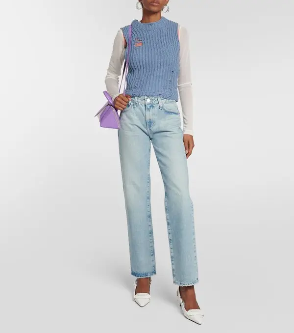 Ag Remy Low-rise Straight Leg Jeans