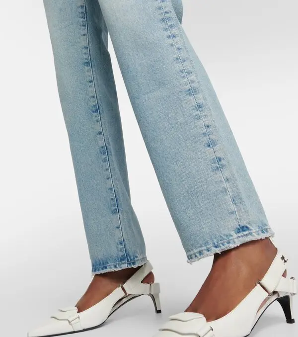 Ag Remy Low-rise Straight Leg Jeans