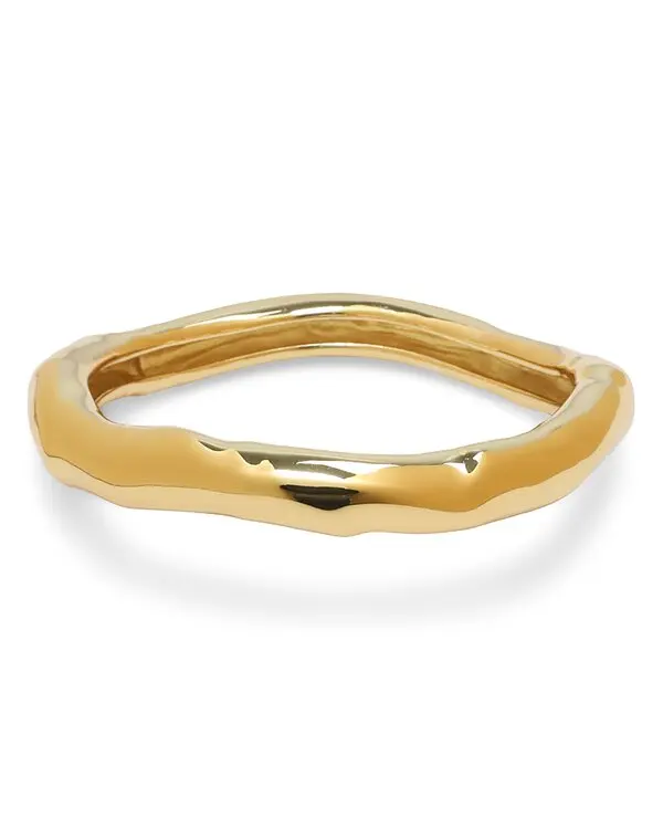 Alexis Bittar Small Molten Bangle Bracelet - Gold