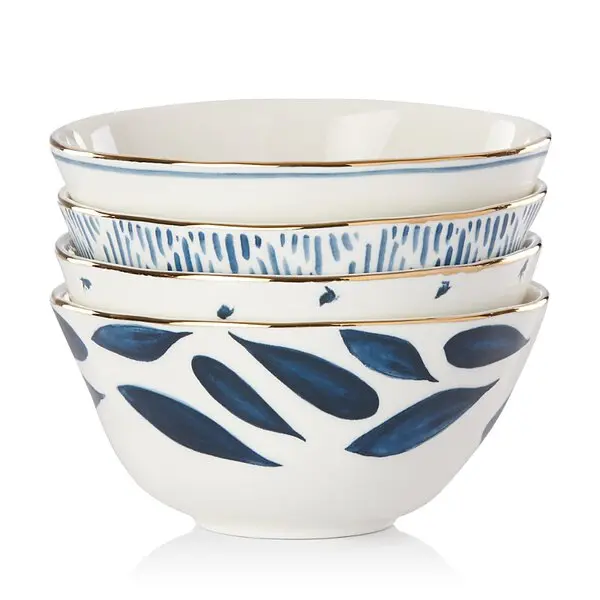 LENOX Blue Bay Dessert/sorbet Bowls, Set Of 4