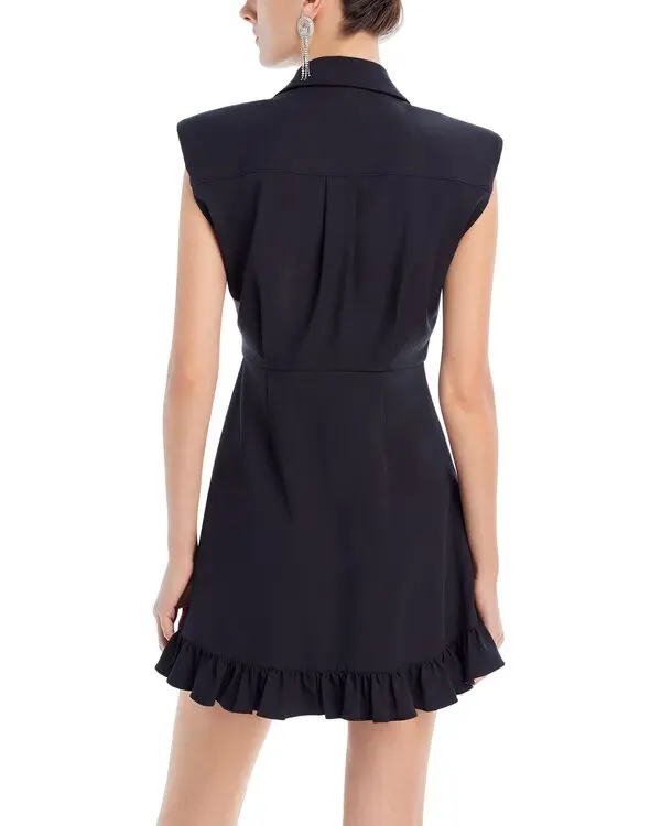 Cinq À Sept Zenni Wrap Dress - Black