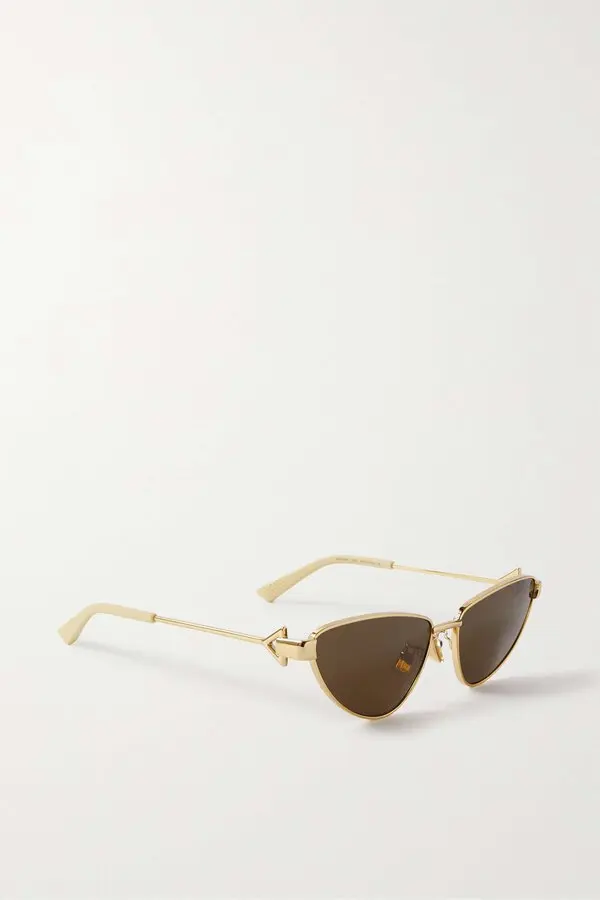 Bottega Veneta Cat-eye -tone Sunglasses