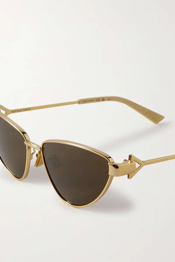 Bottega Veneta Cat-eye -tone Sunglasses