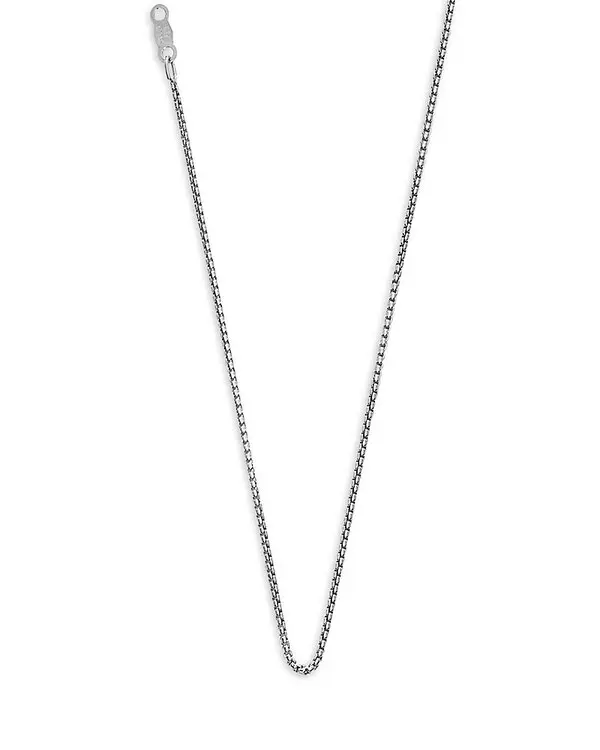 Aqua Bloomingdale's Fine Collection Venetian Sterling Necklace - Silver