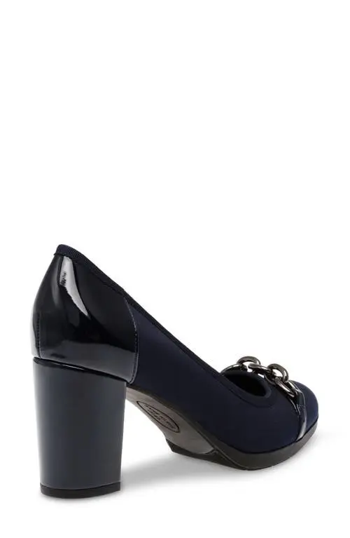 Anne Klein Celina Chain Pump - Navy