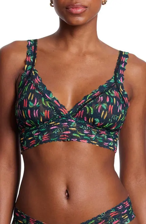 Hanky Panky Print Lace Bralette - Extra Spice