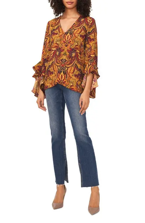 Vince Camuto Ruffle Sleeve Blouse