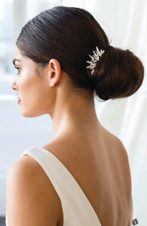 Brides & Hairpins Bria Crystal Comb - Silver