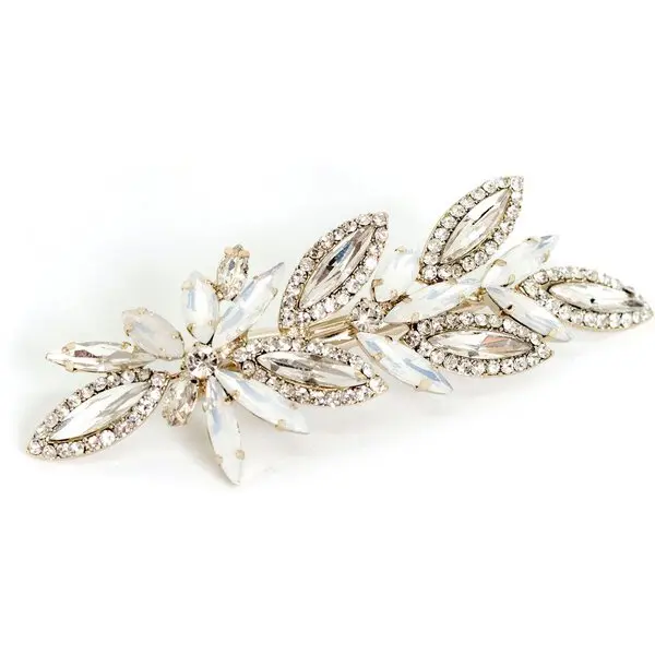 Brides & Hairpins Michal Opal & Crystal Hair Clip - Gold