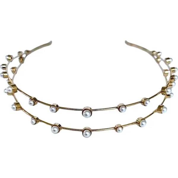 Brides & Hairpins Florence Headband - Gold
