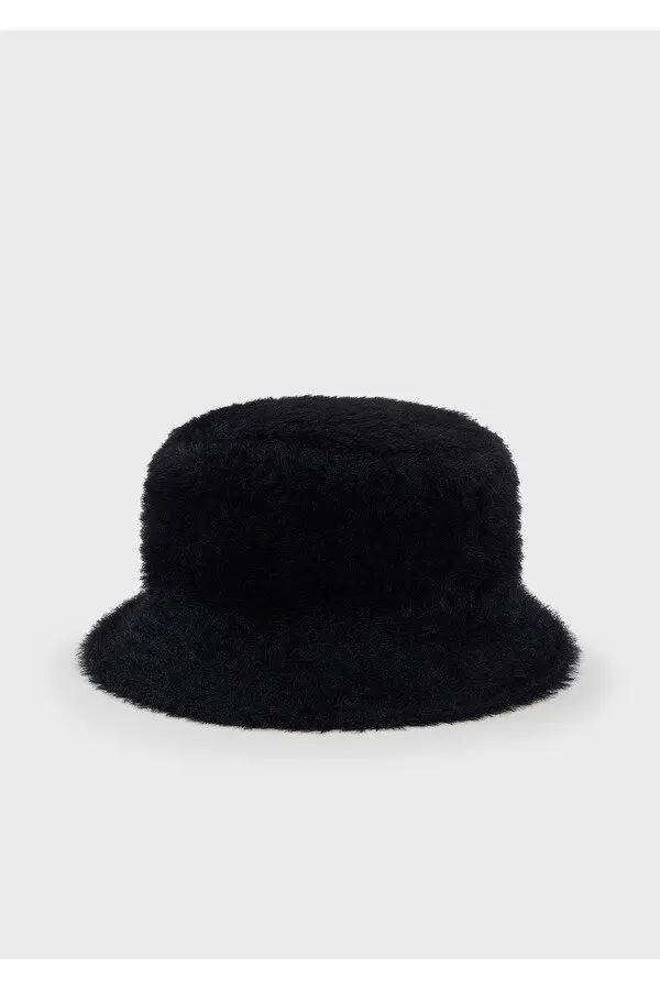 Giorgio Armani Faux-fur Fabric Cloche Hat