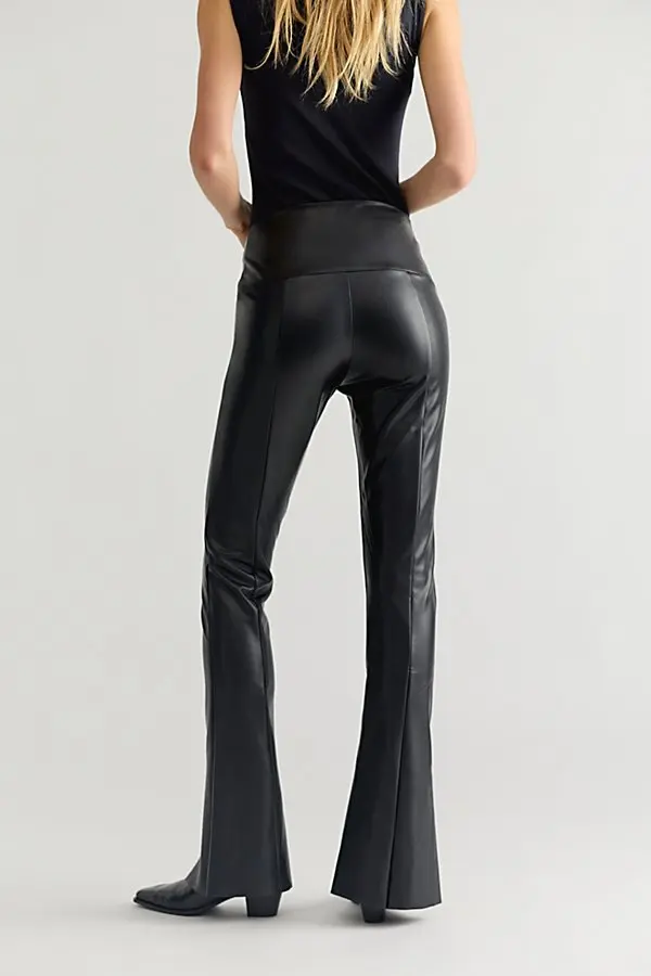 Norma Kamali Vegan Spat Leggings - Black