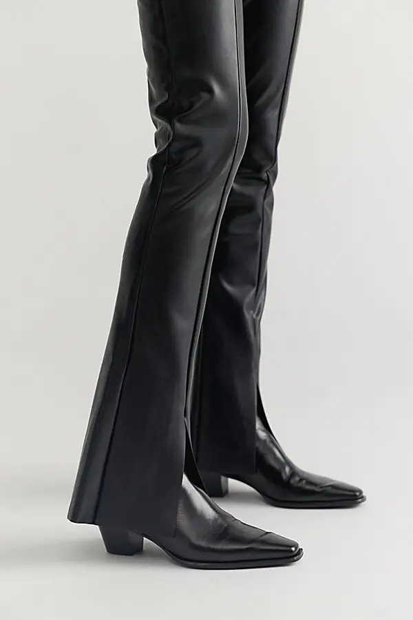 Norma Kamali Vegan Spat Leggings - Black