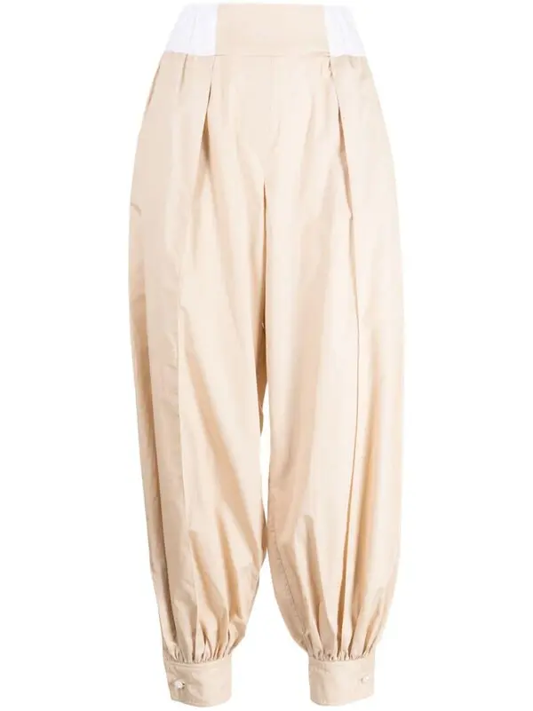 NACKIYE Chora Elastic-waist Trousers