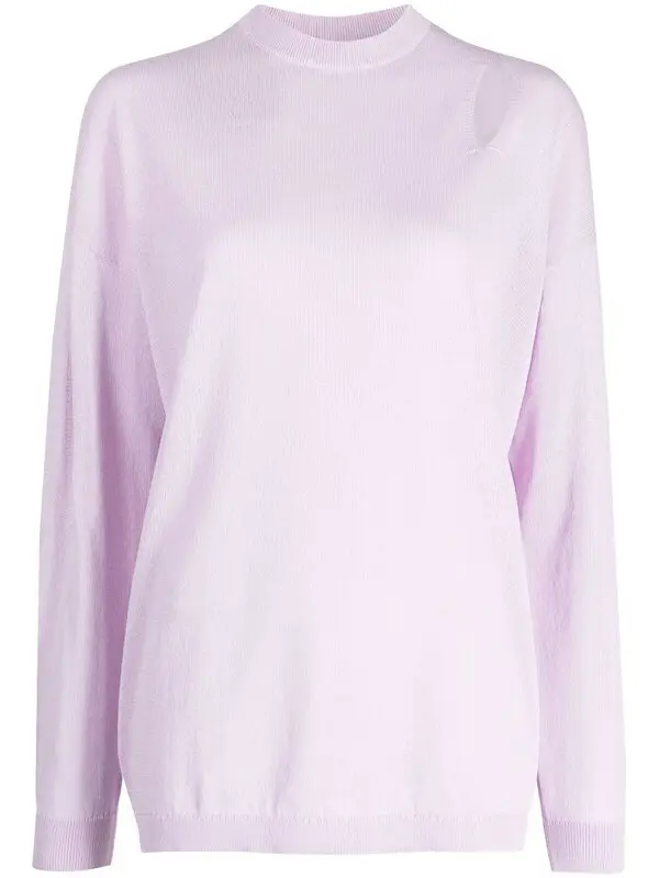 Tibi High-neck Fine-knit Jumper
