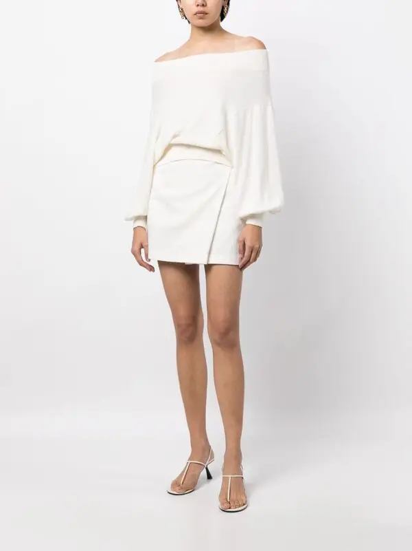 Palmer//harding Secure Off-shoulder Jumper