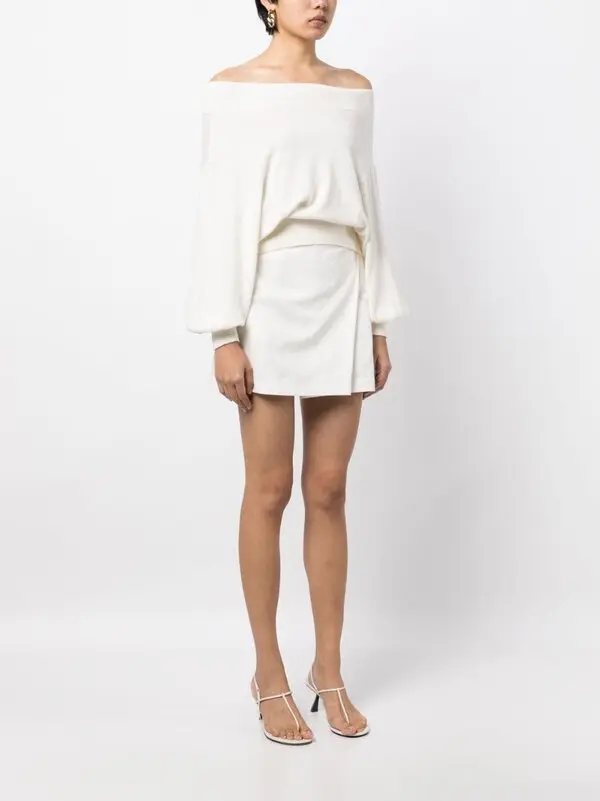 Palmer//harding Secure Off-shoulder Jumper