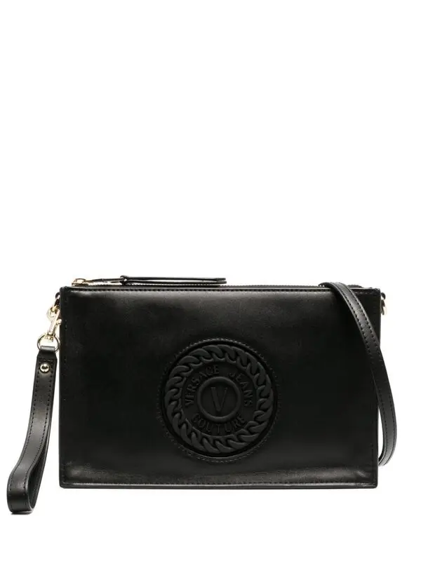 Versace Logo-debossed Cross Body Bag