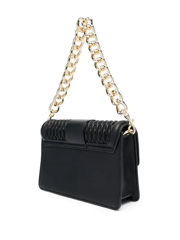 Versace Baroque-buckle Quilted Shoulder Bag