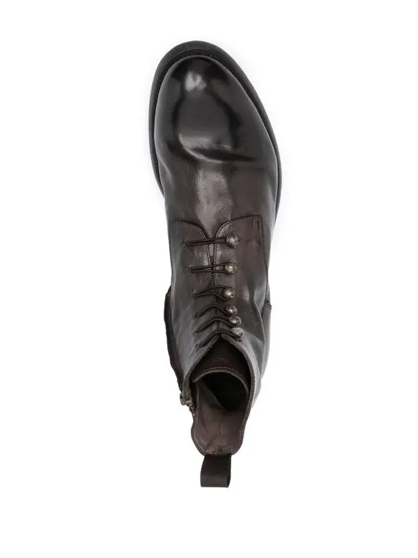 Officine Creative Hive 051 Leather Ankle Boots