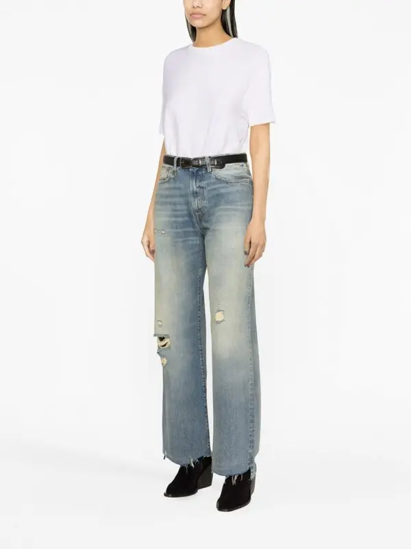 R13 Cotton Crew-neck T-shirt - White