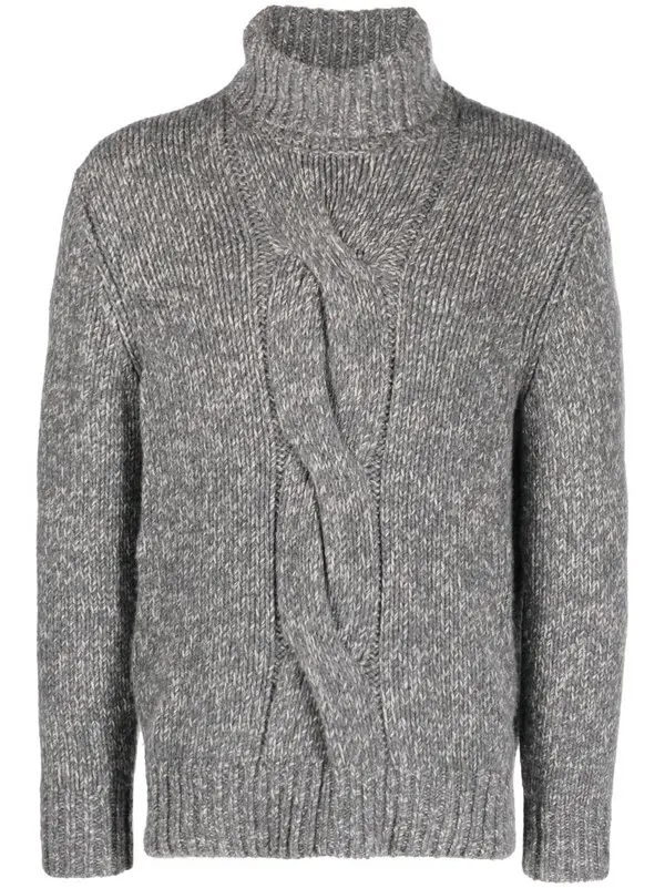 Brunello Cucinelli Cable-knit Roll-neck Sweater