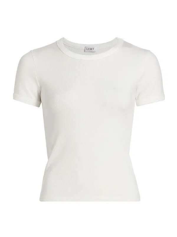 LESET Kelly Slim-fit T-shirt - White