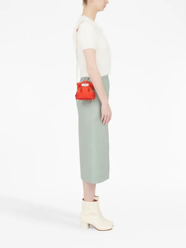 MAISON MARGIELA 5ac Baby Cross Body Bag - Red