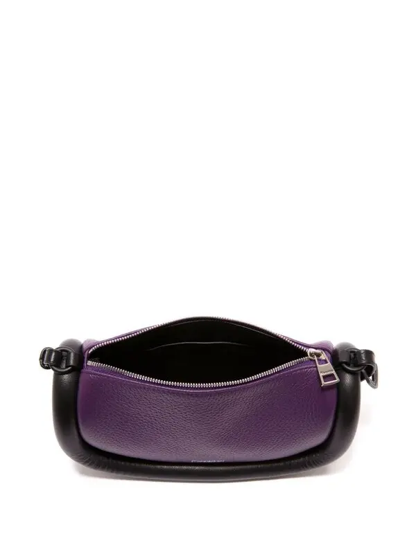 JW Anderson Bumper-12 Leather Crossbody Bag - Purple