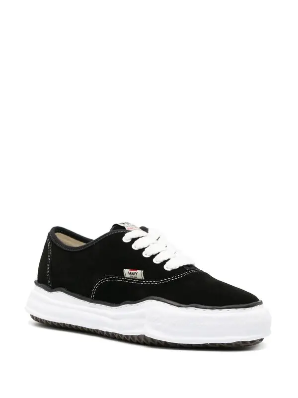 Mihara Yasuhiro Logo Patch Low-top Sneakers - Black