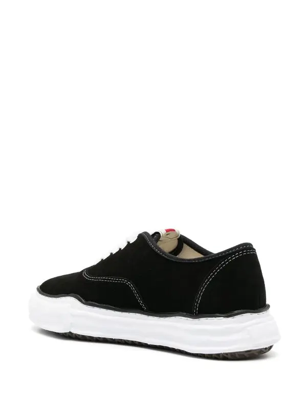 Mihara Yasuhiro Logo Patch Low-top Sneakers - Black