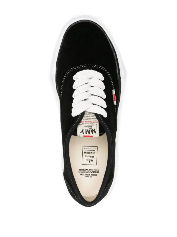 Mihara Yasuhiro Logo Patch Low-top Sneakers - Black