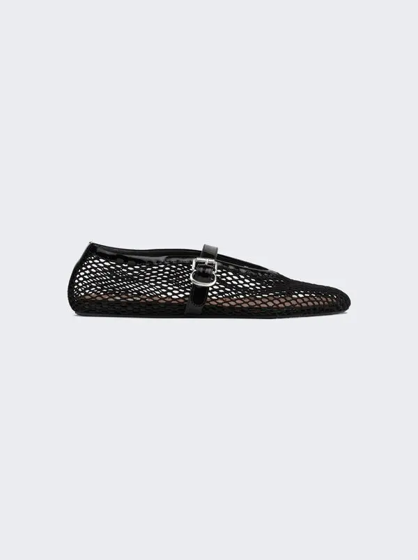 ALAÃA Alaïa Fishnet Ballet Flats