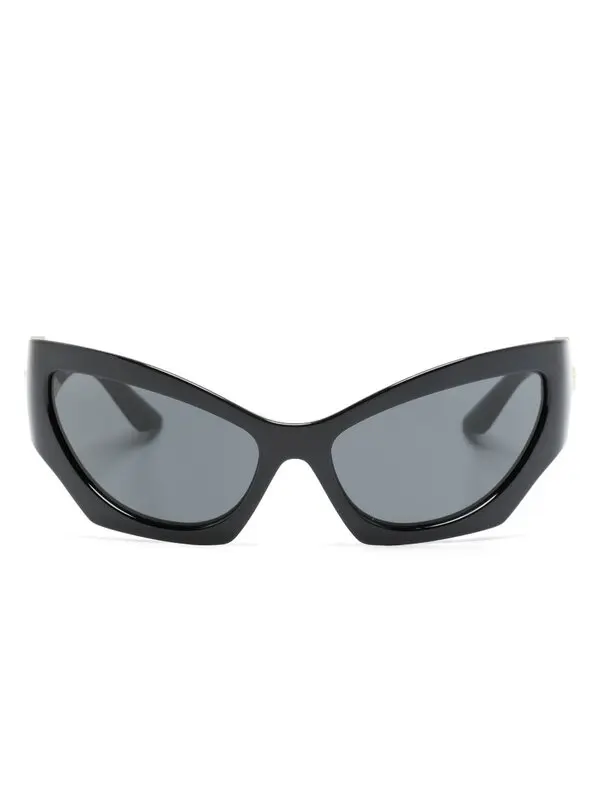 Versace Medusa Cat-eye Sunglasses - Black