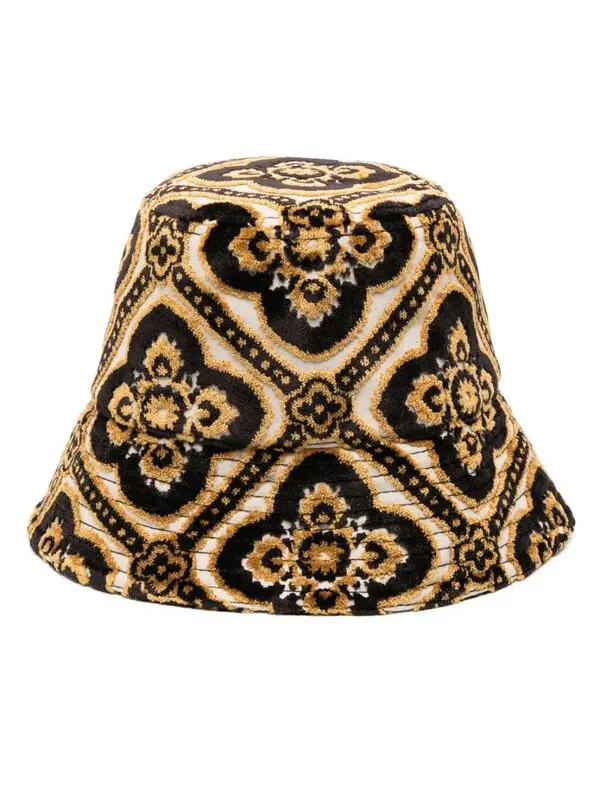 Etro Patterned-jacquard Bucket Hat