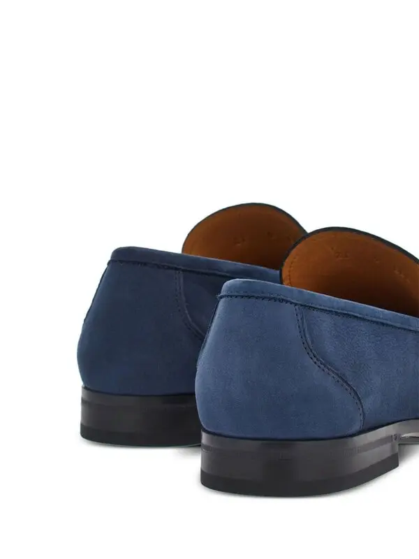 FERRAGAMO Gancini Suede Loafers