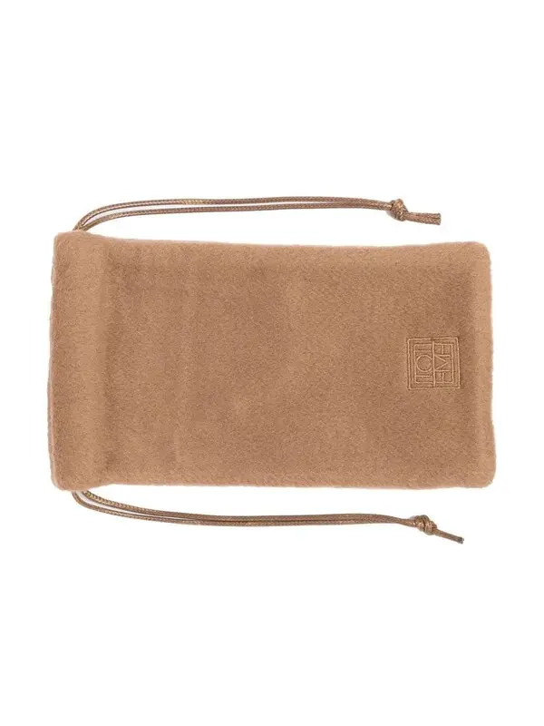 TOTEME Square Frame Sunglasses - Black