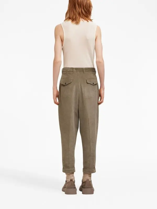 AMI Paris Corduroy Tapered Trousers