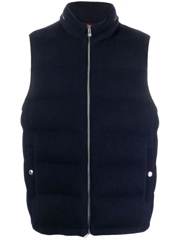 Brunello Cucinelli Ribbed Padded Gilet