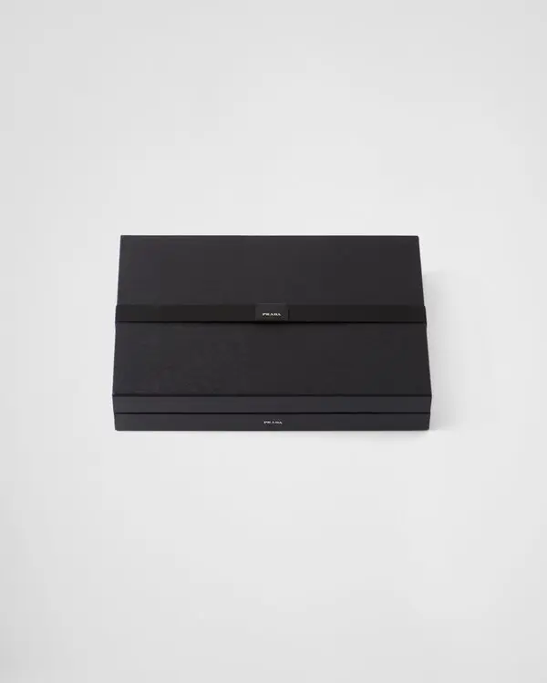 Prada Saffiano Leather Backgammon Set