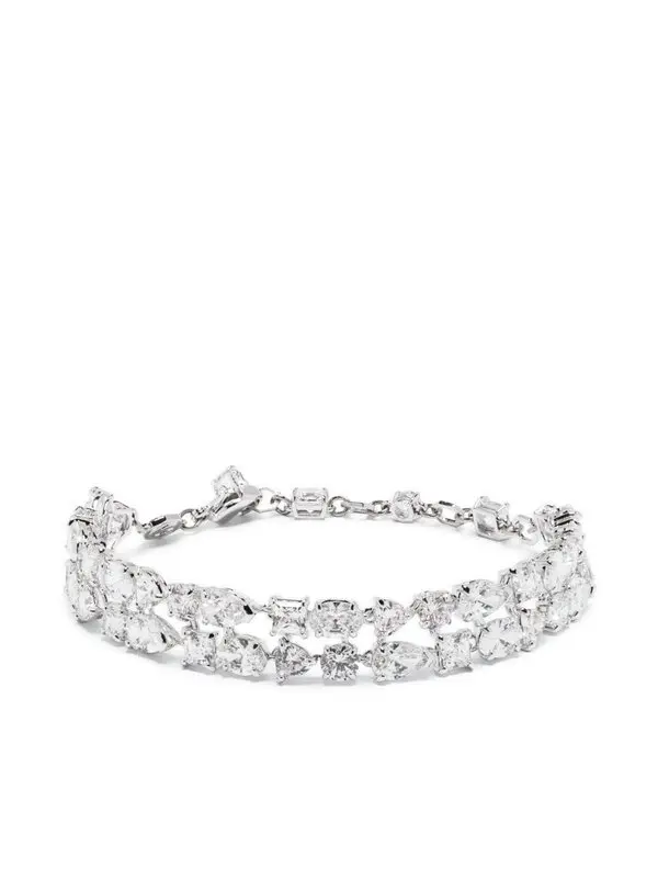 SWAROVSKI Mesmera Crystal-embellished Bracelet - Silver