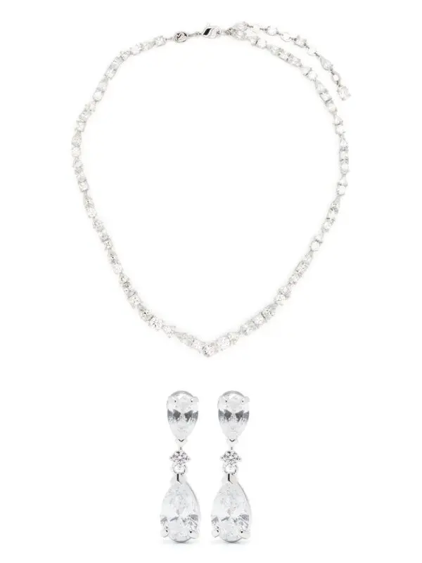 SWAROVSKI Mesmera Crystal-embellished Set - White