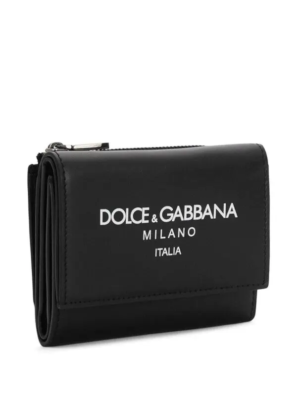 Dolce & Gabbana Logo-print Flap Wallet