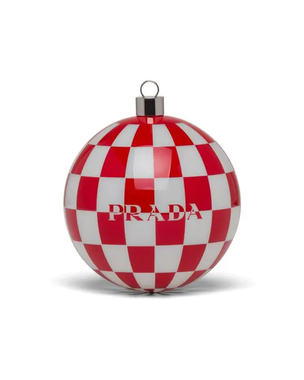 Prada Glass Christmas Ornament Set