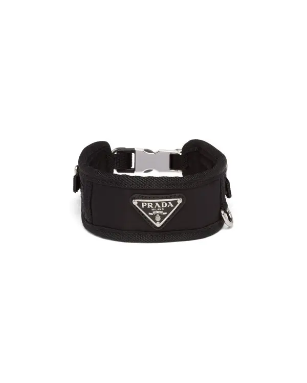 Prada Re-nylon Pet Collar - Black