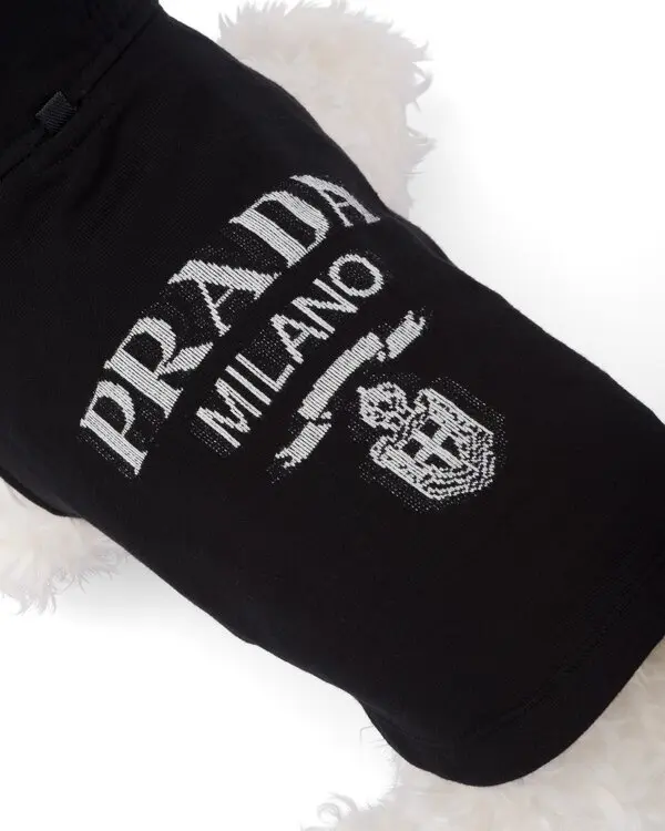 Prada Cotton Fleece Pet Hoodie
